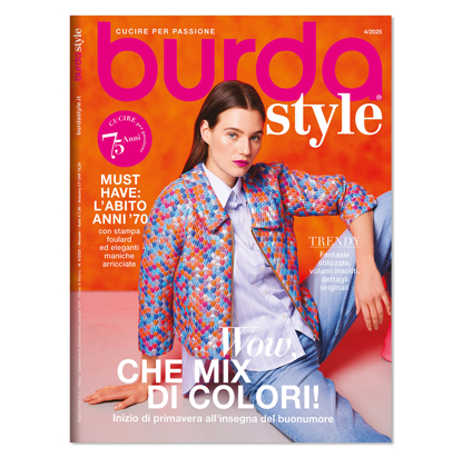 Burda. BURDA EASY 2025 - 4 numeri abbonamento